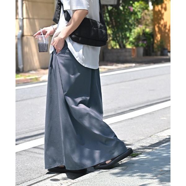 ZOZO問い合わせ番号:95612485ショップ:HUG.U，ハグユーブランド:HUG.U，ハグユー商品名:「夏だってロングを着たい」 Aラインスカート ＜ 接触冷感 ＞カテゴリ:スカート>スカートブランド品番:f622素材:綿78%...