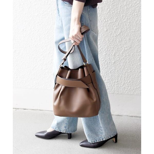 ZOZO問い合わせ番号:95613650ショップ:SHIPS for women，シップス フォー ウィメンブランド:SHIPS any，シップス エニィ，SHIPS，シップス商品名:SHIPS any: ベルト デザイン 巾着 ショルダー...