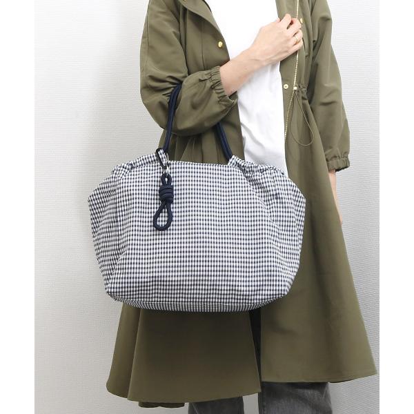 ZOZO問い合わせ番号:95645810ショップ:UNBILLION，アンビリオンブランド:cache cache，カシュ カシュ商品名:VERYコラボ カシュカシュ cachecache / ナイロンドローコードトートバッグカテゴリ:バッ...