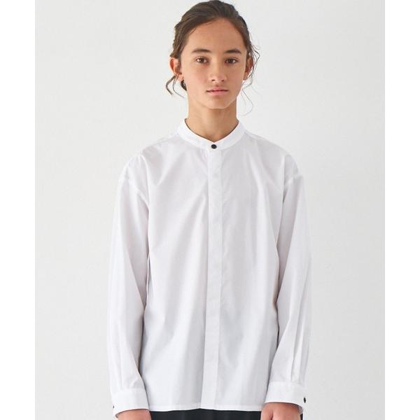 ZOZO問い合わせ番号:95647613ショップ:CHOPIN，ショパンブランド:CHOPIN，ショパン商品名:比翼バンドカラーシャツ(ジュニア/140〜170cm)カテゴリ:トップス>シャツ/ブラウスブランド品番:2573-5652...