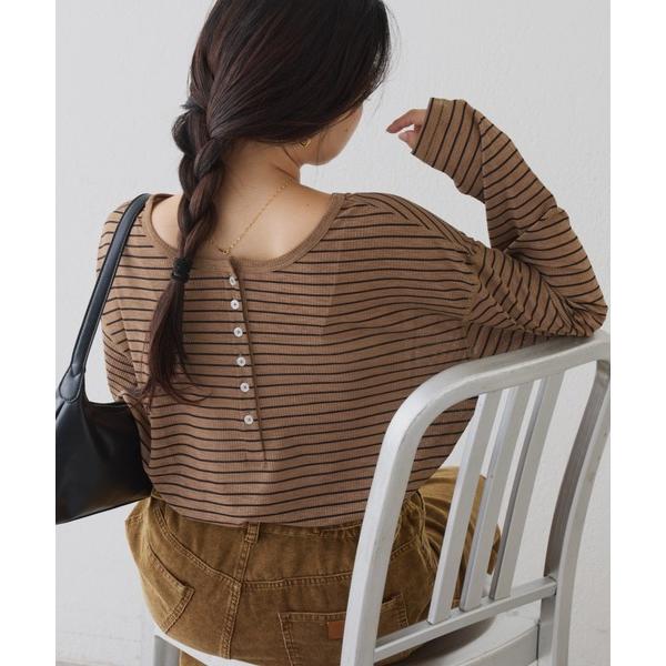 『タイムセール実施中』ZOZO問い合わせ番号:95647699ショップ:CIAOPANIC TYPY，チャオパニックティピーブランド:CIAOPANIC TYPY，チャオパニックティピー商品名:【新色追加】2WAYシアーヘンリーネックTEE...