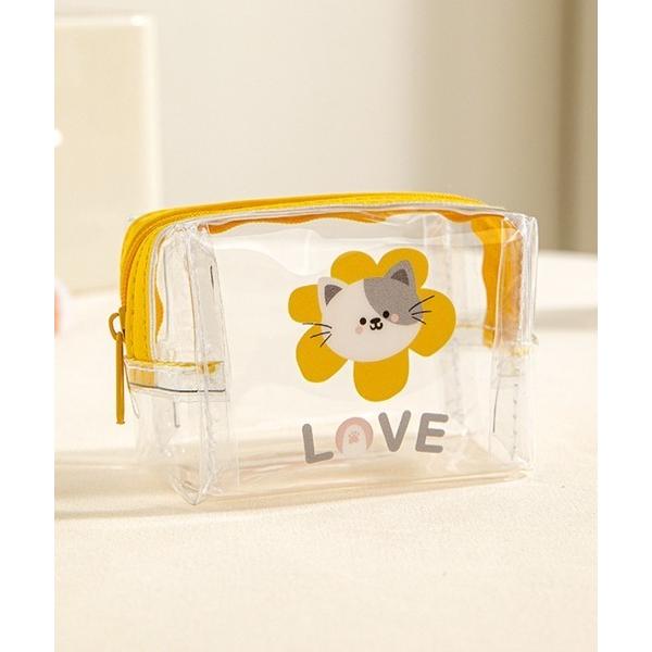 『タイムセール実施中』ZOZO問い合わせ番号:95675868ショップ:CERCA，チェルカブランド:Pochi Pouch，ポチポーチ商品名:Pochi Pouch/クリアビニール ポップデザイン ボックス ジップ  ポーチカテゴリ:財布...