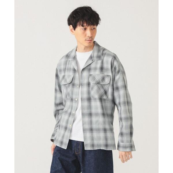 『タイムセール実施中』ZOZO問い合わせ番号:95679176ショップ:BEAMS MEN，ビームス メンブランド:BEAMS，ビームス商品名:オンブレチェック オープンカラー シャツカテゴリ:トップス>シャツ/ブラウスブランド品番:...