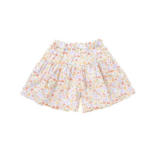 『セール実施中』ZOZO問い合わせ番号:95679569ショップ:BEBE ONLINE STORE，ベベ オンラインストアブランド:BeBe，ベベ商品名:【お揃い】シャンドゥフルールプリントローンキュロットパンツ(90~150cm)カテゴ...
