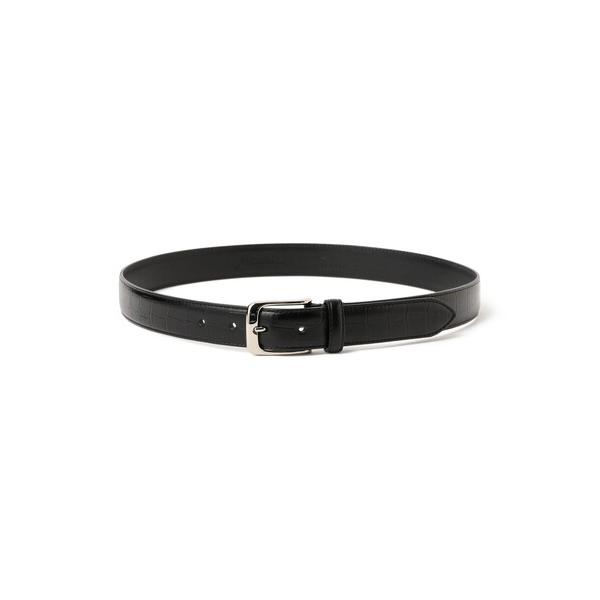 ZOZO問い合わせ番号:95679973ショップ:BEAMS MEN，ビームス メンブランド:BRILLA per il gusto，ブリッラペルイルグースト商品名:クロコスタンプ レザーベルトカテゴリ:ファッション雑貨>ベルトブラン...