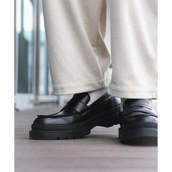 ZOZO問い合わせ番号:95680018ショップ:BEAMS HEART，ビームスハートブランド:BEAMS HEART，ビームスハート商品名:ボリュームソール コインローファーカテゴリ:シューズ>ローファーブランド品番:42-32-...