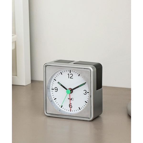 ZOZO問い合わせ番号:95680418ショップ:HIGHTIDE，ハイタイドブランド:HIGHTIDE，ハイタイド商品名:TFA ドストマン アナログアラームクロック ミニ 置き時計 蓄光 PUSH 60.1013カテゴリ:インテリア&g...