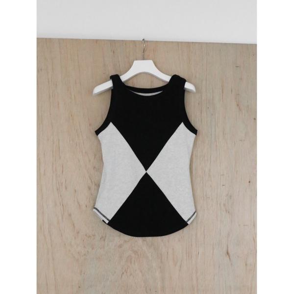 ZOZO問い合わせ番号:95680430ショップ:Katrin TOKYO，カトリーントーキョーブランド:Katrin TOKYO，カトリーントーキョー商品名:cup-in patchwork american sleeve topsカテゴ...