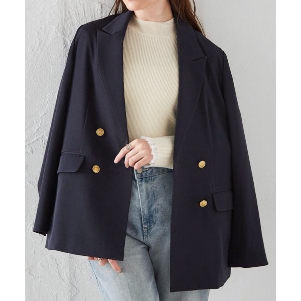 『タイムセール実施中』ZOZO問い合わせ番号:95681094ショップ:RANAN，ラナンブランド:RANAN，ラナン商品名:【洗える】ゴールドボタンダブルテーラードジャケットカテゴリ:ジャケット/アウター>テーラードジャケットブラン...