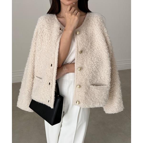 『タイムセール実施中』ZOZO問い合わせ番号:95681122ショップ:RANAN，ラナンブランド:RANAN，ラナン商品名:ゴールド調ボタンループ編みニットカーデカテゴリ:トップス>カーディガン/ボレロブランド品番:720631素材...