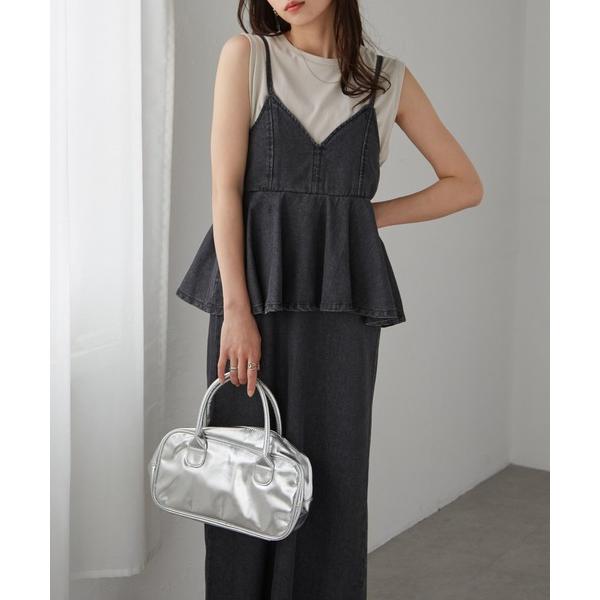 『タイムセール実施中』ZOZO問い合わせ番号:95681127ショップ:RANAN，ラナンブランド:RANAN，ラナン商品名:デニムペプラムキャミワンピースカテゴリ:ワンピース/ドレス>ワンピースブランド品番:720638素材:綿82...