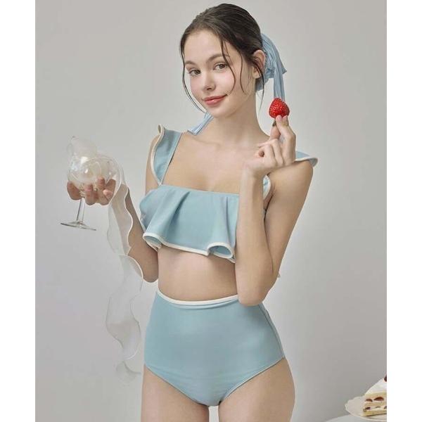 『タイムセール実施中』※このアイテムは返品・交換対象外商品です。ZOZO問い合わせ番号:95682318ショップ:hype2k，ハイプツーケーブランド:PIN，ピン商品名:フリルトリムタンキニカテゴリ:水着/着物・浴衣>水着ブランド品...