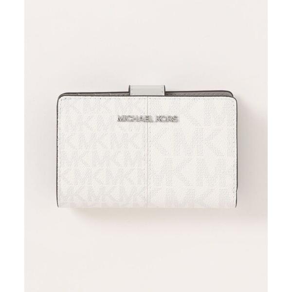 『セール実施中』ZOZO問い合わせ番号:95682367ショップ:MICHAEL KORS，マイケル・コースブランド:MICHAEL KORS，マイケルコース商品名:JET SET TRAVEL ビルフォールド ジップ コンパクト ウォレッ...