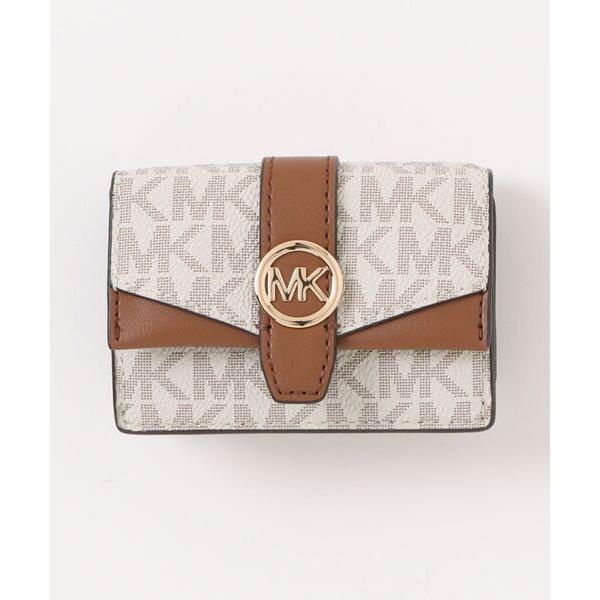 『セール実施中』ZOZO問い合わせ番号:95682403ショップ:MICHAEL KORS，マイケル・コースブランド:MICHAEL KORS，マイケルコース商品名:GREENWICH XS FLAP TRIFOLD ウォレットカテゴリ:財...
