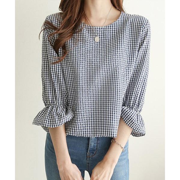 『タイムセール実施中』ZOZO問い合わせ番号:95683138ショップ:Bonjour Sagan，ボンジュールサガンブランド:ONEP STAR，ワンピスター，Bonjour Sagan，ボンジュールサガン商品名:七分袖フリルデザインギン...