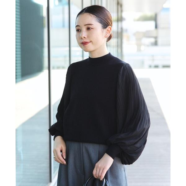 『セール実施中』ZOZO問い合わせ番号:95714351ショップ:BEAMS HEART，ビームスハートブランド:BEAMS HEART，ビームスハート商品名:袖ケシプリーツ プルオーバーカテゴリ:トップス>ニット/セーターブランド品...