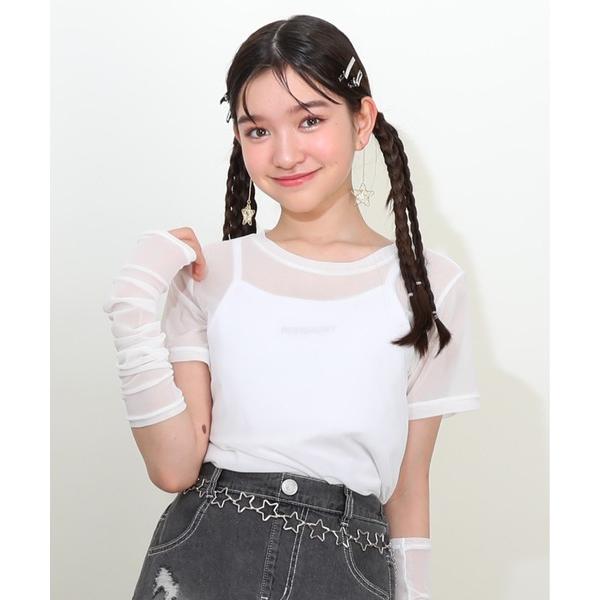『タイムセール実施中』ZOZO問い合わせ番号:95714868ショップ:BABYDOLL，ベビードールブランド:PINKHUNT，ピンクハント商品名:PINKHUNT ピンクハント キャミソール付き シースルーTシャツ 0708Kカテゴリ:...
