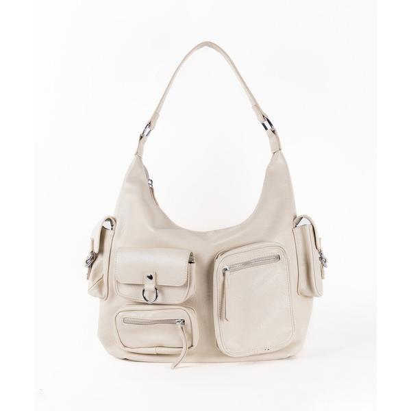 ZOZO問い合わせ番号:95714967ショップ:me+em select，ミームセレクトブランド:me+em select，ミームセレクト商品名:【 ２color 】５アウトポケットマットヴィンテージワンハンドルショルダーバッグ ／ 5 ...