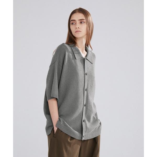 ZOZO問い合わせ番号:95715701ショップ:EMMA CLOTHES，エマ クローズブランド:LUENNA，ルエナ商品名:【LUENNA】Soft Pile Knit Shirt / ソフトパイルニットシャツカテゴリ:トップス>...