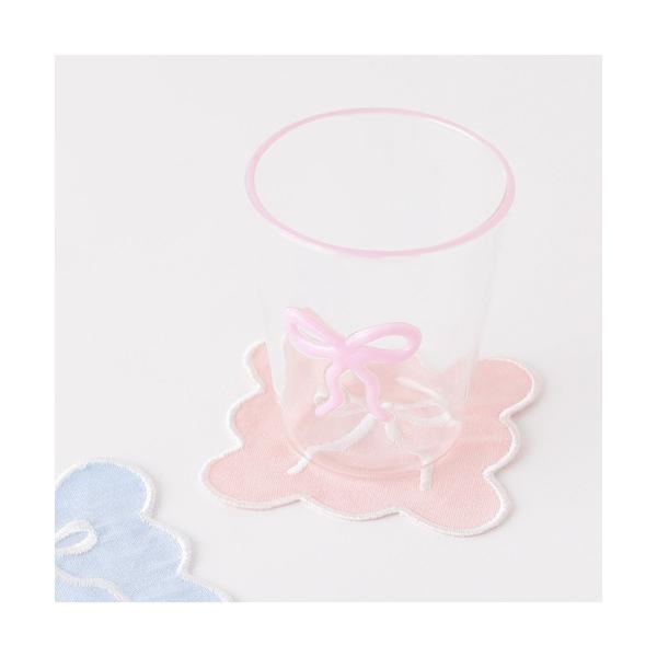 ZOZO問い合わせ番号:95778010ショップ:Francfranc，フランフランブランド:Francfranc，フランフラン商品名:リボン ガラスタンブラー ピンクカテゴリ:食器/キッチン>グラス/マグカップ/タンブラーブランド品...