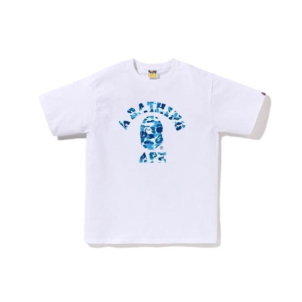 ZOZO問い合わせ番号:95808965ショップ:A BATHING APE，ア ベイシング エイプブランド:A BATHING APE，アベイシングエイプ商品名:ABC CAMO COLLEGE TEEカテゴリ:トップス>Tシャツ/...