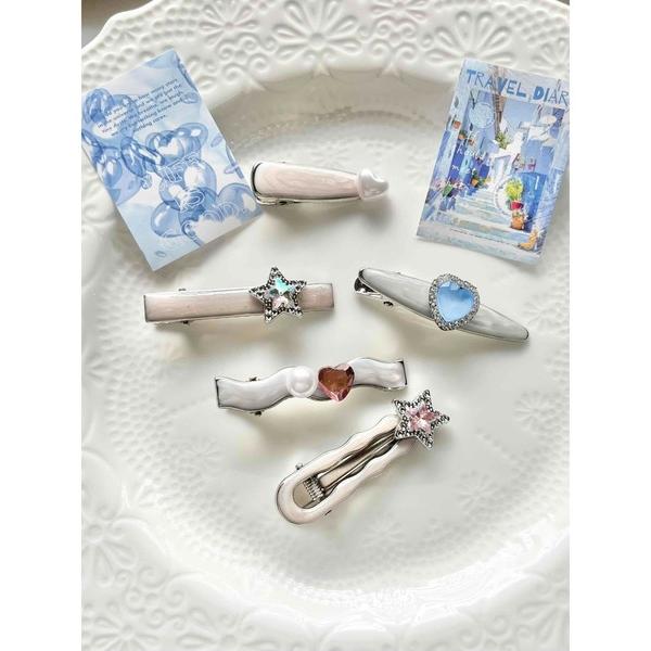 ZOZO問い合わせ番号:95809258ショップ:TONE，トーンブランド:tone，トーン商品名:【88eighty-eight】パステルCUTEビジューヘアピン5点セット【import】(MA)カテゴリ:ヘアアクセサリー>ヘアピン...