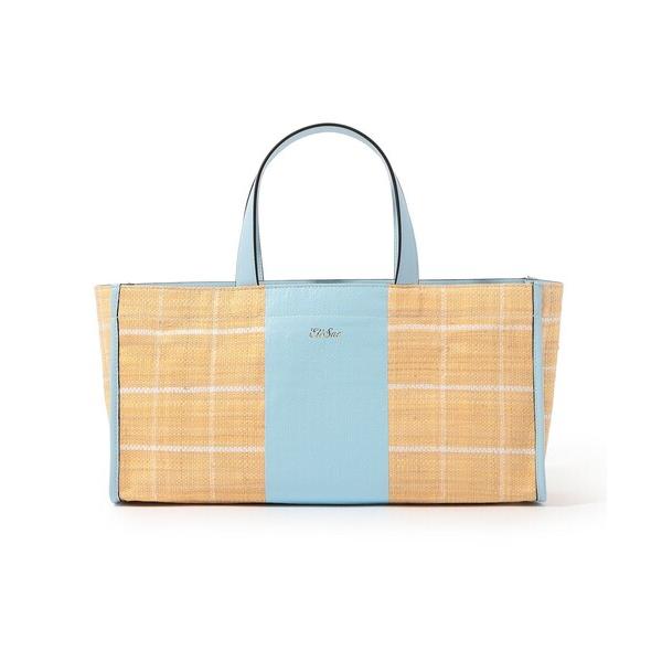 『セール実施中』ZOZO問い合わせ番号:95809398ショップ:TOMORROWLAND，トゥモローランドブランド:EleSac，エルサック，TOMORROWLAND，トゥモローランド商品名:Ele`Sac CHECK WIDE TOTE...