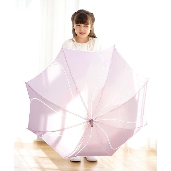 ZOZO問い合わせ番号:95809529ショップ:Karlas，カルラスブランド:Nakatani，ナカタニ，Karlas，カルラス商品名:中谷 傘 【キッズ傘】【花びらデザイン】55cm ジャンプ傘 グラデーションパステルカラー 子供用雨...