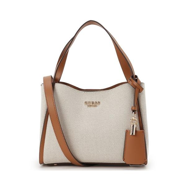 『セール実施中』ZOZO問い合わせ番号:95809713ショップ:GUESS，ゲスブランド:Guess，ゲス商品名:NICOLETTE Small Girlfriend Satchel サッチェルカテゴリ:バッグ>ショルダーバッグブラ...