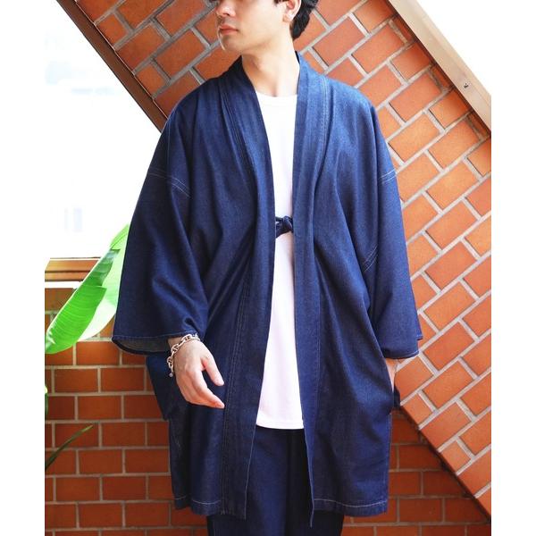 『タイムセール実施中』ZOZO問い合わせ番号:95810206ショップ:Beautiful Harmony，ビューティフルハーモニーブランド:Beautiful Harmony，ビューティフルハーモニー商品名:デニム羽織カテゴリ:水着/着物...