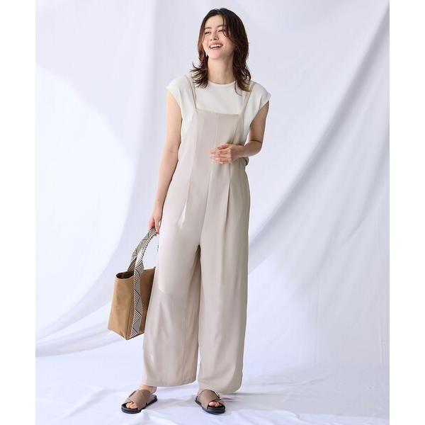 『セール実施中』ZOZO問い合わせ番号:95841316ショップ:L size ONWARD（大きいサイズ），エルサイズ　オンワードブランド:ANY，エニィ商品名:【2SET】プルオーバー×キャミサロペットセットカテゴリ:オールインワン・サ...