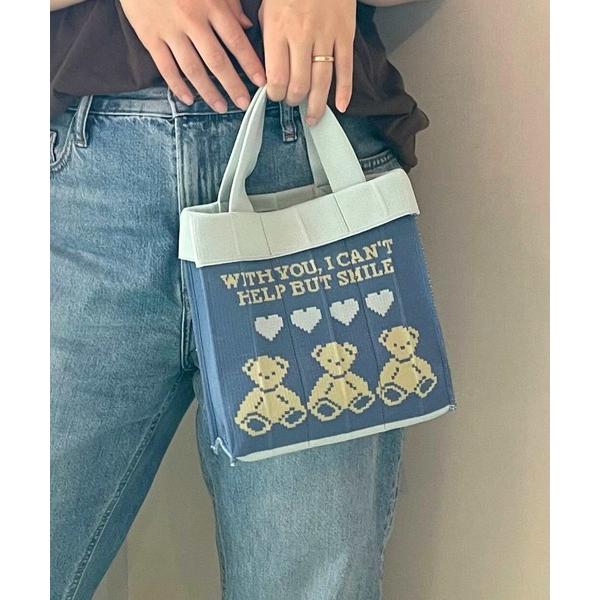 ZOZO問い合わせ番号:95841643ショップ:KNT365，ケイエヌティサンロクゴブランド:KNT365，ケイエヌティサンロクゴ商品名:Co-Knitty Bearカテゴリ:バッグ>ハンドバッグブランド品番:KNB007-426素...