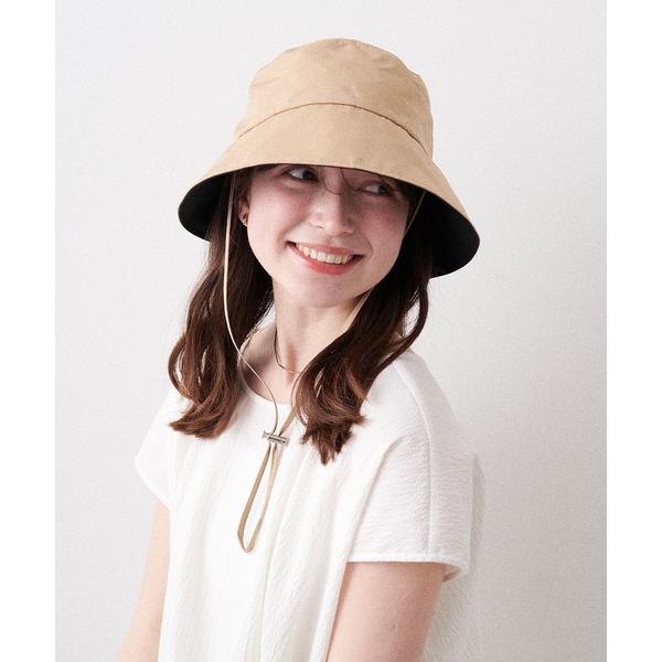 『タイムセール実施中』ZOZO問い合わせ番号:95841663ショップ:cross marche，クロスマルシェブランド:HAT MIKKE，ハットミッケ商品名:《パッカブル/撥水/UV/あご紐付き》パッカブルツバ広ハット【HATMIKKE...