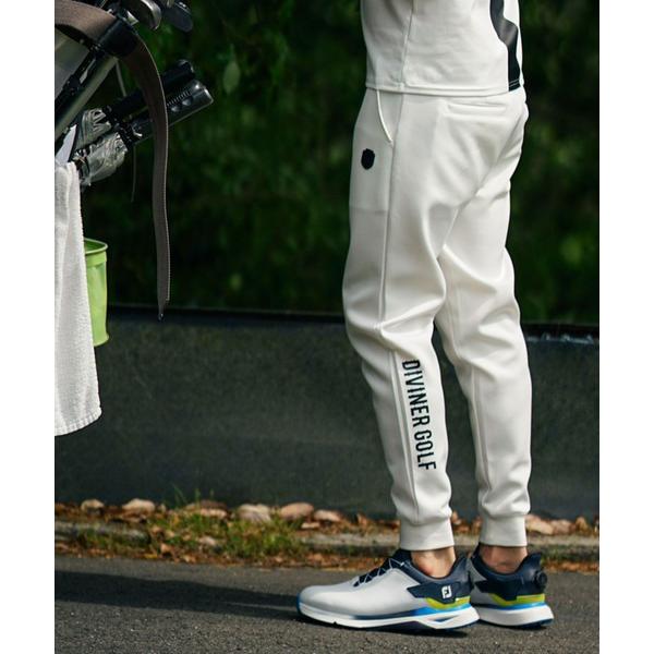 ZOZO問い合わせ番号:95841854ショップ:JOKER，ジョーカーブランド:DIVINER GOLF，ディバイナー ゴルフ，JOKER，ジョーカー商品名:【DIVINER GOLF】裾ロゴジョガーパンツ ゴルフウェア メンズ ストレッ...