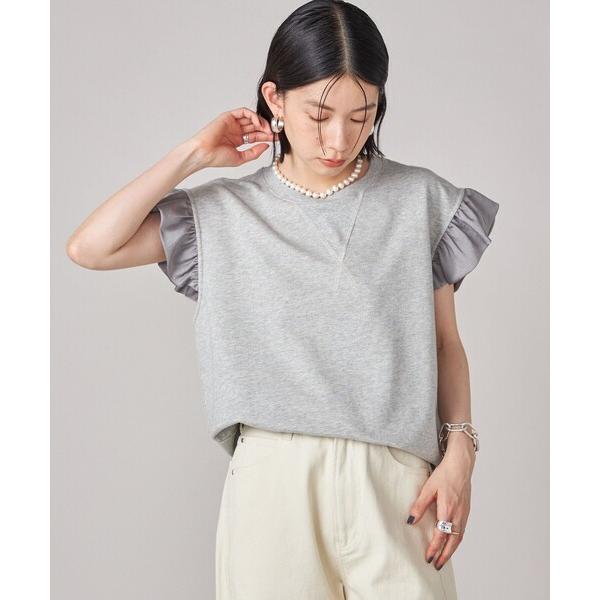 『セール実施中』ZOZO問い合わせ番号:95841873ショップ:SHIPS for women，シップス フォー ウィメンブランド:SHIPS，シップス商品名:SHIPS NINE CASE:〈手洗い可能〉ミニ 裏毛 フリル カットソーカ...