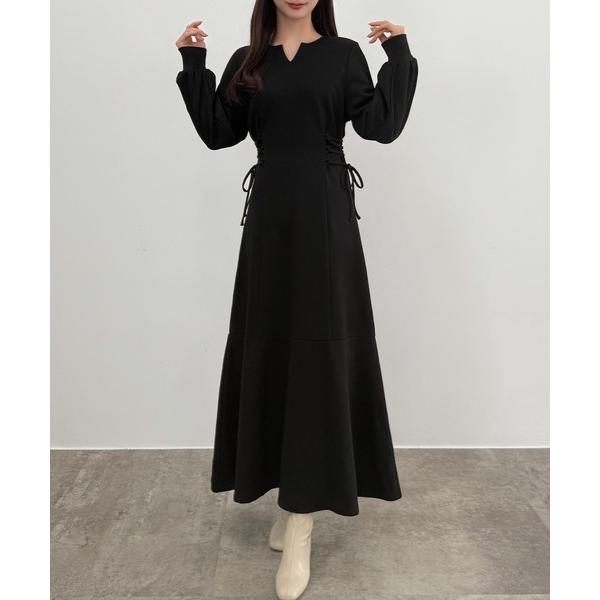 『タイムセール実施中』ZOZO問い合わせ番号:95842026ショップ:JUNOAH，ジュノアブランド:CENEA，セネア商品名:キーネック裏起毛レースアップワンピースカテゴリ:ワンピース/ドレス>ワンピースブランド品番:frne07...