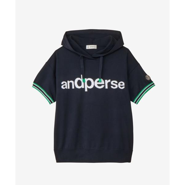 『セール実施中』ZOZO問い合わせ番号:95842136ショップ:and per se，アンパスィブランド:and per se，アンパスィ商品名:アクティブニットハーフスリーブシャツ（レディース）カテゴリ:トップス>ニット/セーター...