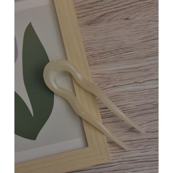 ZOZO問い合わせ番号:95842358ショップ:TONE，トーンブランド:TONE SELECT GOODS，トーンセレクトグッズ商品名:【resonance】シンプルデザイン ニュアンスカラー うねうね U字コーム/かんざし【9色展開】...