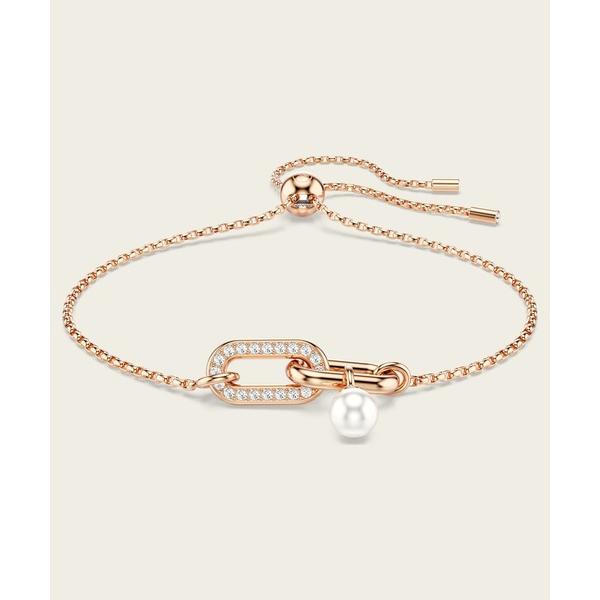 ZOZO問い合わせ番号:95842884ショップ:SWAROVSKI，スワロフスキーブランド:SWAROVSKI，スワロフスキー商品名:【公式】【スワロフスキー】Constella ブレスレット， クリスタル・パール， ラウンドカット， ホ...