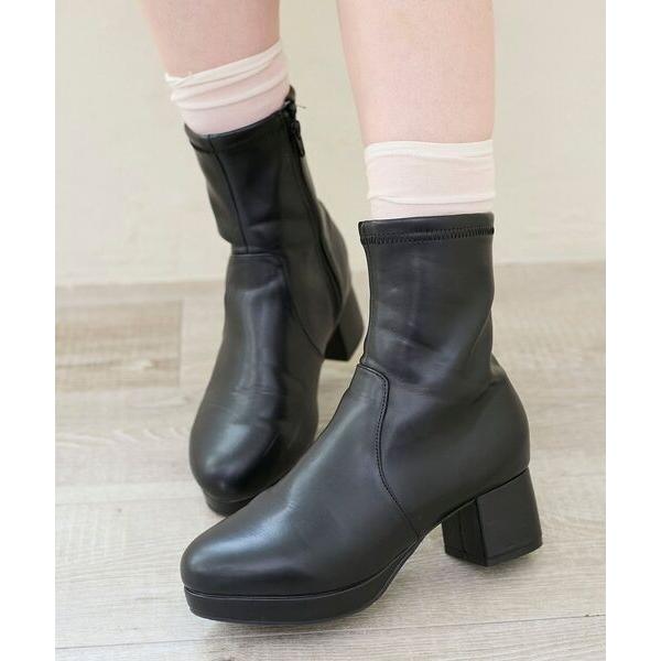 『タイムセール実施中』ZOZO問い合わせ番号:95843138ショップ:MAJESTIC LEGON，マジェスティックレゴンブランド:MAJESTIC LEGON，マジェスティックレゴン商品名:フカフカヒールストレッチブーツカテゴリ:シュー...