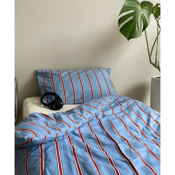 ZOZO問い合わせ番号:95843246ショップ:riziere，リジェールブランド:IYAN，イヤン，riziere，リジェール商品名:【2点セット】ストライプ柄布団カバー/枕カバー(シングル)カテゴリ:インテリア>寝具ブランド品番...