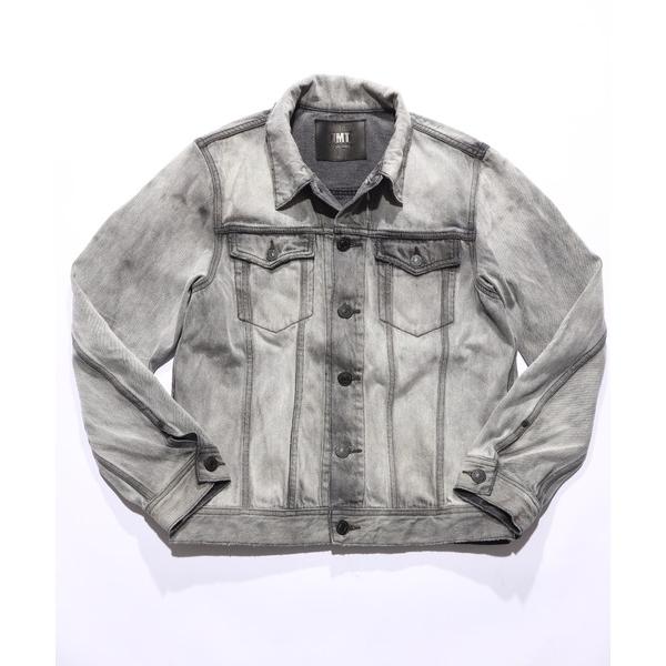 ZOZO問い合わせ番号:95844177ショップ:TMT，ティーエムティーブランド:TMT，ティーエムティー商品名:12oz SOFT BLACK DENIM TRUCKER JACKETカテゴリ:ジャケット/アウター>デニムジャケッ...