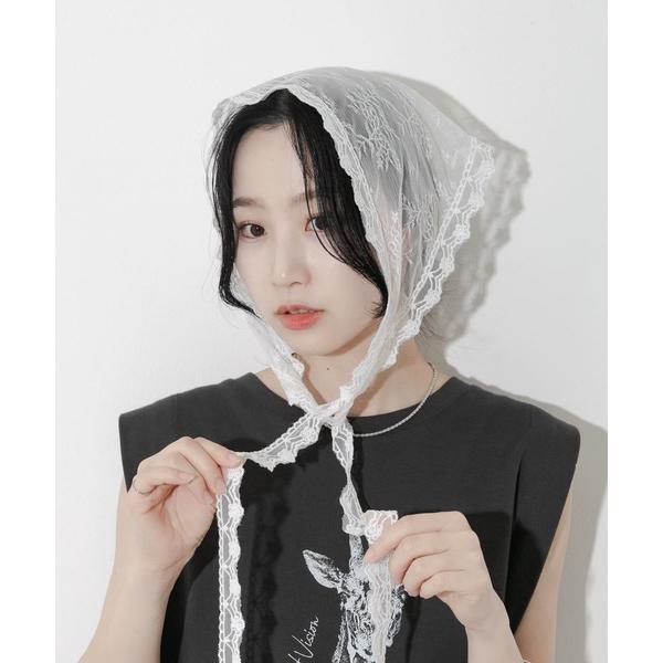 『セール実施中』ZOZO問い合わせ番号:95877432ショップ:URBAN RESEARCH，アーバンリサーチブランド:SMELLY，スメリー商品名:スカラップレースバブーシュカカテゴリ:財布/小物>バンダナ/スカーフブランド品番:...