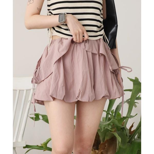 ZOZO問い合わせ番号:95877787ショップ:ROOP TOKYO，ループトーキョーブランド:ROOPTOKYO，ループトウキョウ商品名:Voluminous girly shorts / ボリュームガーリー ショートパンツカテゴリ:パ...