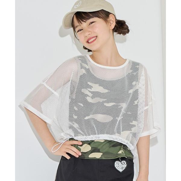 ZOZO問い合わせ番号:95878022ショップ:cross marche，クロスマルシェブランド:BISKEE，ビスキー商品名:メッシュ迷彩ドッキングトップスカテゴリ:トップス>Tシャツ/カットソーブランド品番:212688素材:【...