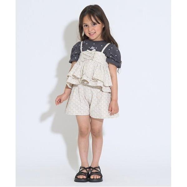 『セール実施中』ZOZO問い合わせ番号:95908536ショップ:petit main，プティマインブランド:Lycee mine，リセマイン，petit main，プティマイン商品名:【セットアップ】キャミ＆ショートパンツセットカテゴリ:...