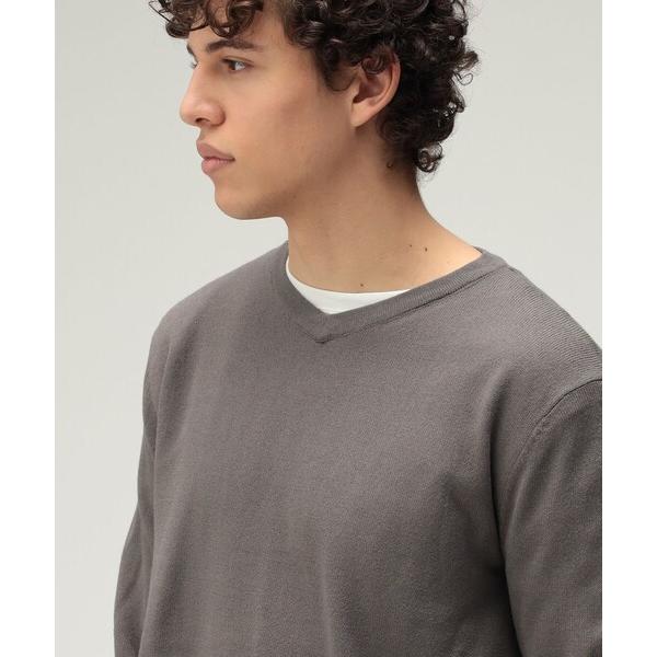 『セール実施中』ZOZO問い合わせ番号:95908985ショップ:BEAMS MEN，ビームス メンブランド:BEAMS PLUS，ビームスプラス商品名:【別注】dip / 2Layer V Neck Knitカテゴリ:トップス>ニッ...