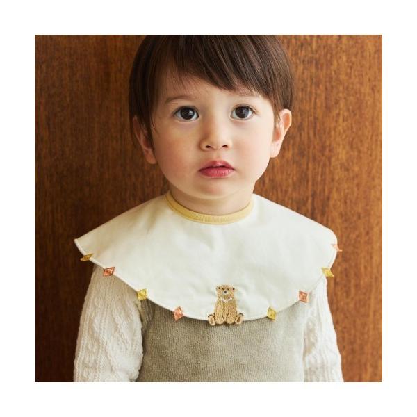 ※このアイテムは返品・交換対象外商品です。ZOZO問い合わせ番号:95909219ショップ:10mois，ディモワブランド:Hoppetta，ホッペッタ商品名:【Hoppetta(ホッペッタ)】刺繍スタイ きつね×クローバー・くま×ダイヤカ...