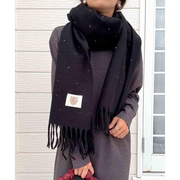 『セール実施中』ZOZO問い合わせ番号:95909262ショップ:Q，キューブランド:Q，キュー商品名:カラフルドットストールカテゴリ:ファッション雑貨>ストール/ショールブランド品番:7701-51916素材:ポリエステル100%原...