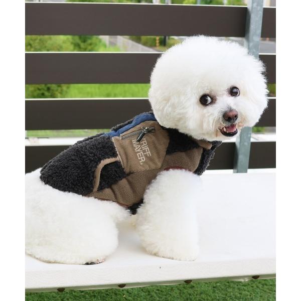 『タイムセール実施中』※このアイテムは返品・交換対象外商品です。ZOZO問い合わせ番号:95909459ショップ:KRIFF MAYER，クリフメイヤーブランド:KRIFF MAYER，クリフメイヤー商品名:「犬服・防寒」DOGシャギーボア...